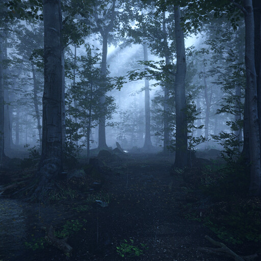 ArtStation - Forest Environment | Lighting and VFX