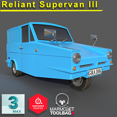 ArtStation - Reliant Supervan III