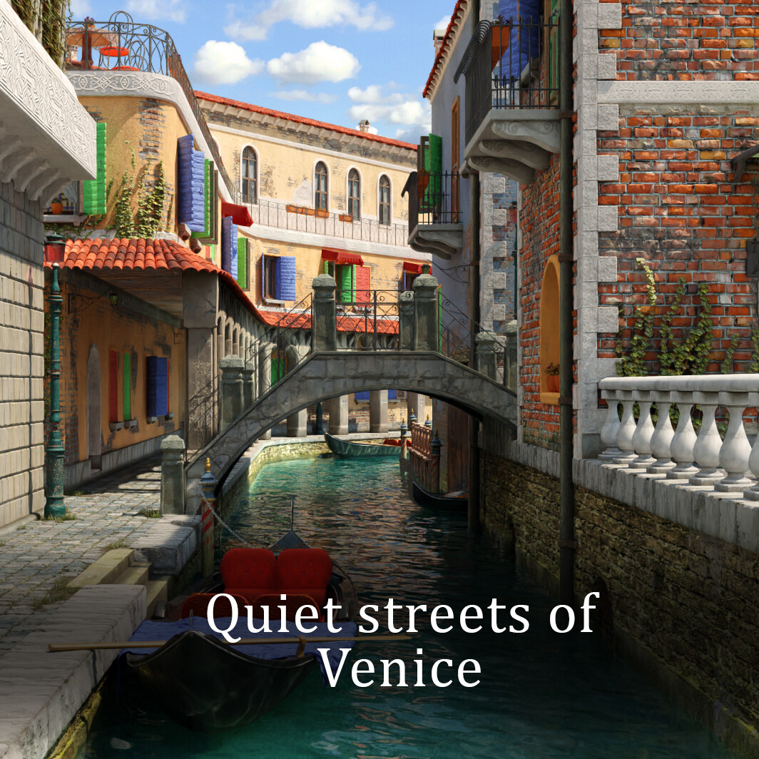Grigoriy Ignatyev - Quiet streets of Venice - Environment