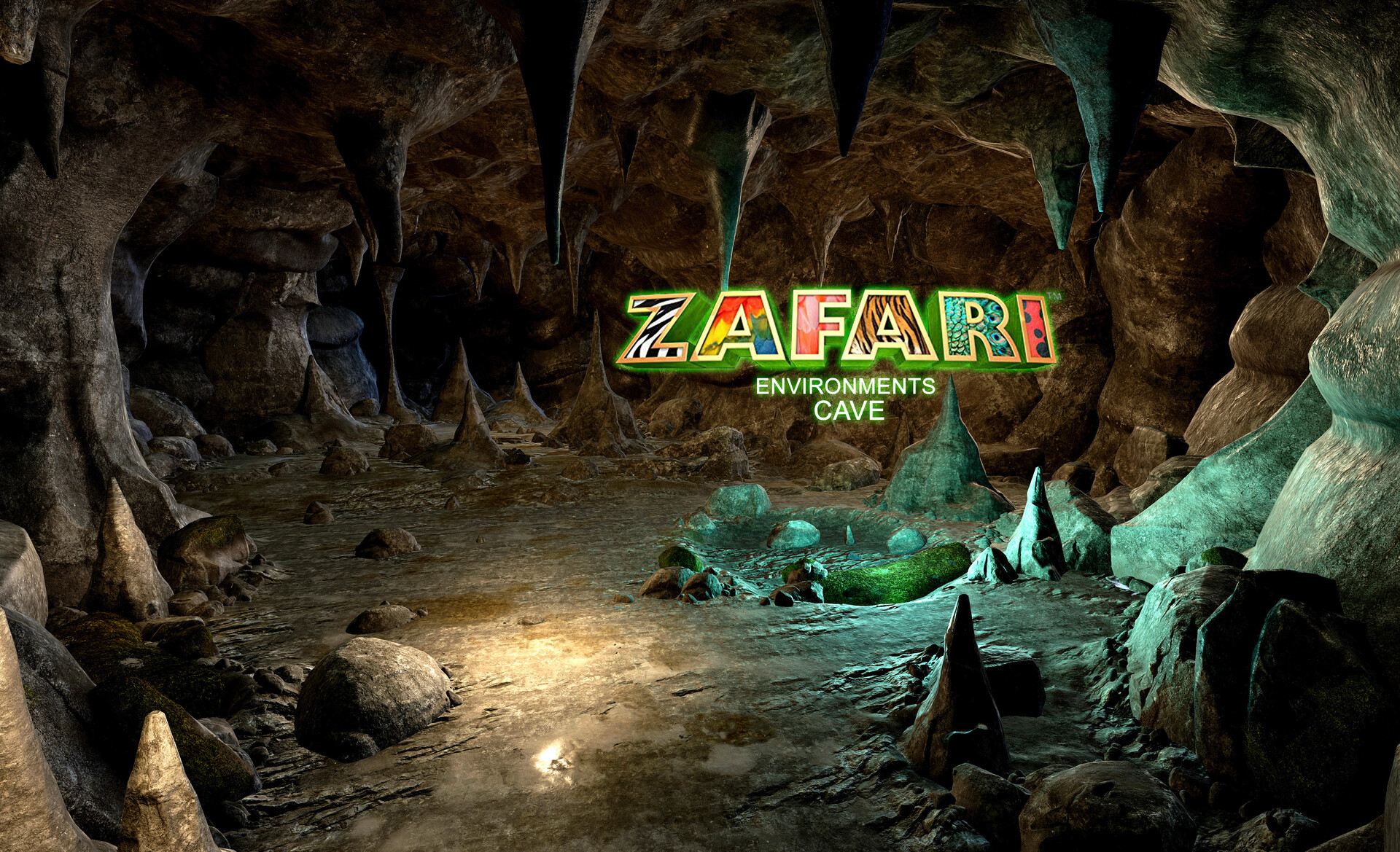 ArtStation - Zafari. Environment Cave