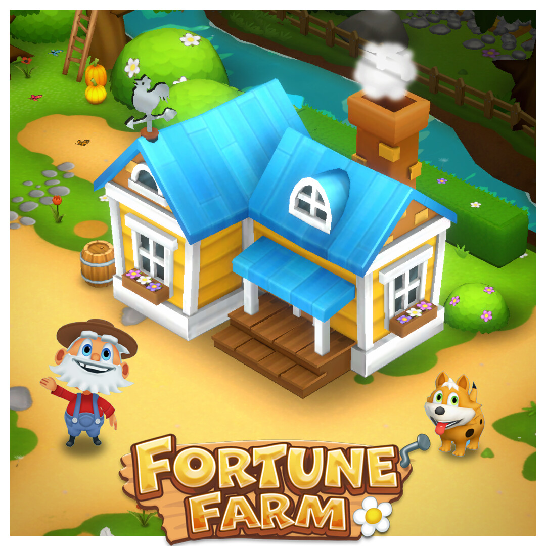 ArtStation - Fortune Farm Mobile Game Commercial