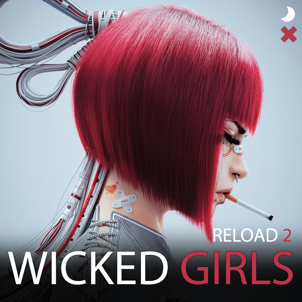 ArtStation - WICKED GIRLS 02 // RELOAD