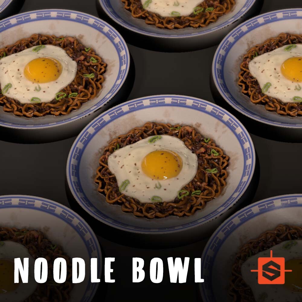 ArtStation - Noodle bowl
