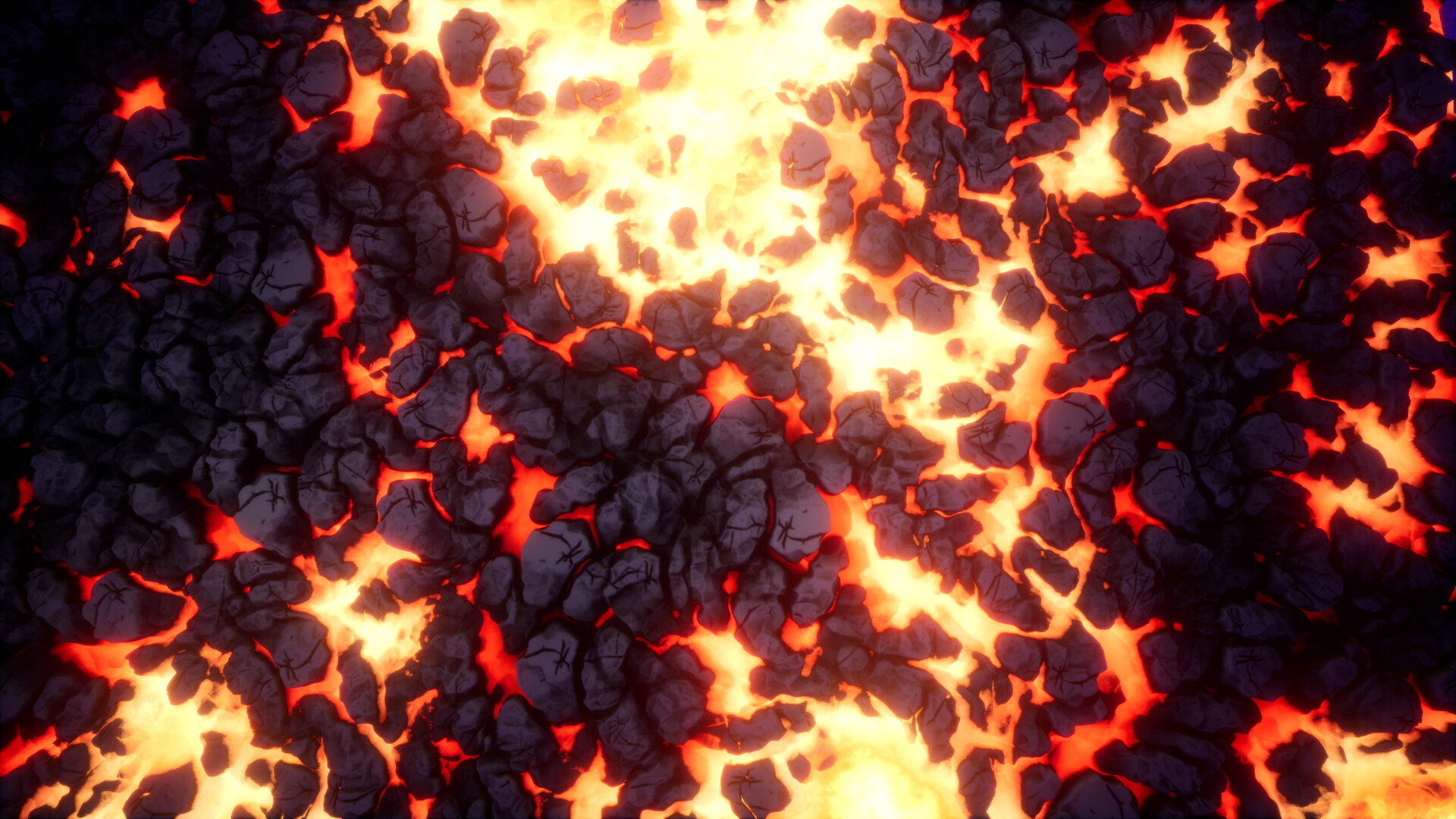 ArtStation - Animated Lava Shader UE4