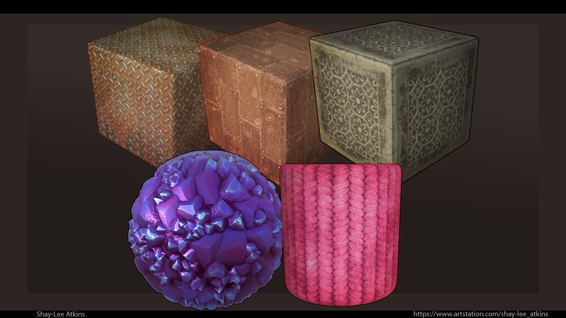 ArtStation - Substance Designer - Stylised Materials 02