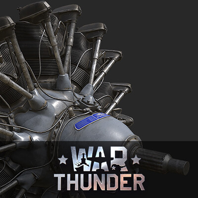 ArtStation - War Thunder - Piaggio PXr Engine