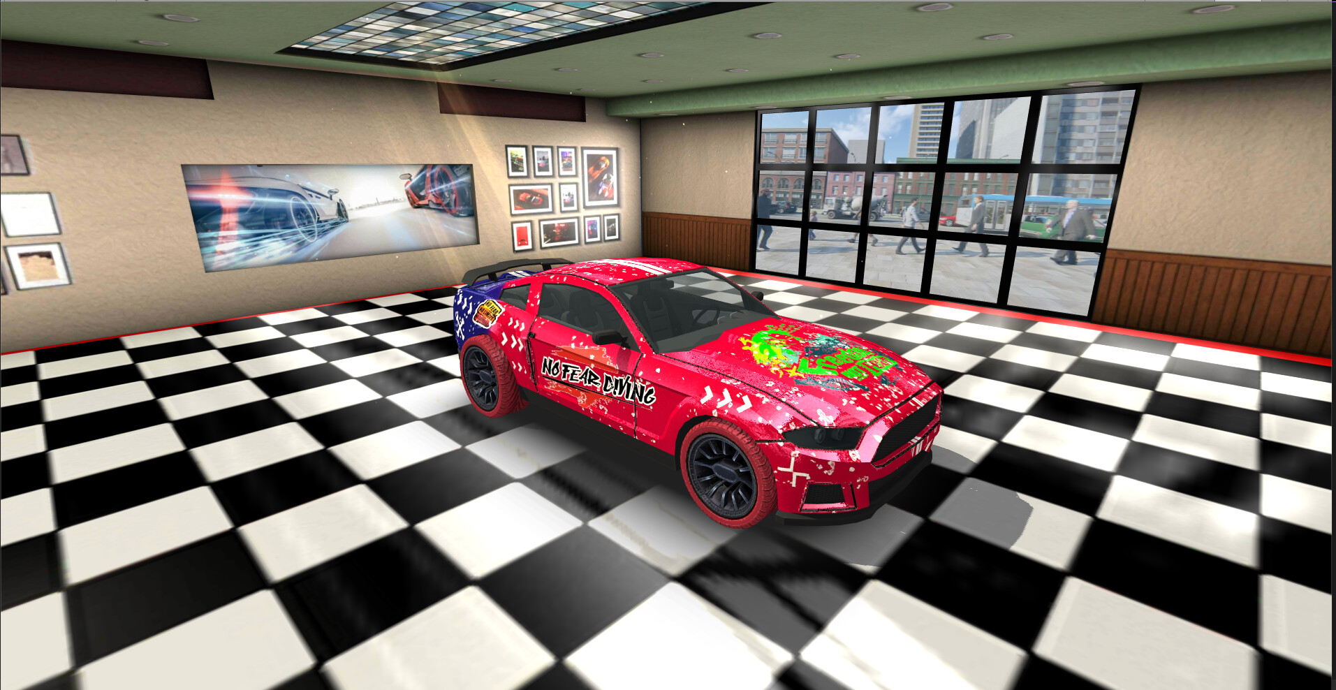 ArtStation - Racing Garage Lowpoly