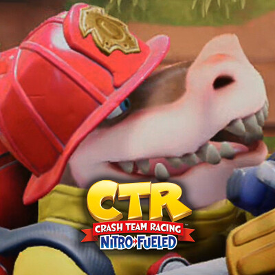 ArtStation - CTR Dingodile Skins