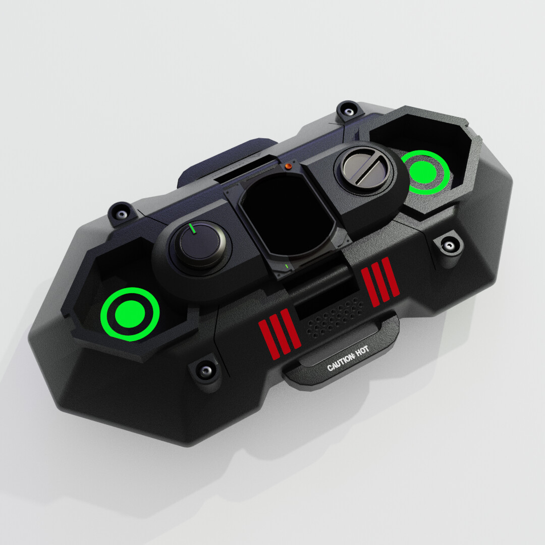 ArtStation - Carol Sung - Blender Sci-Fi Remote Tutorial - Using Add-Ons