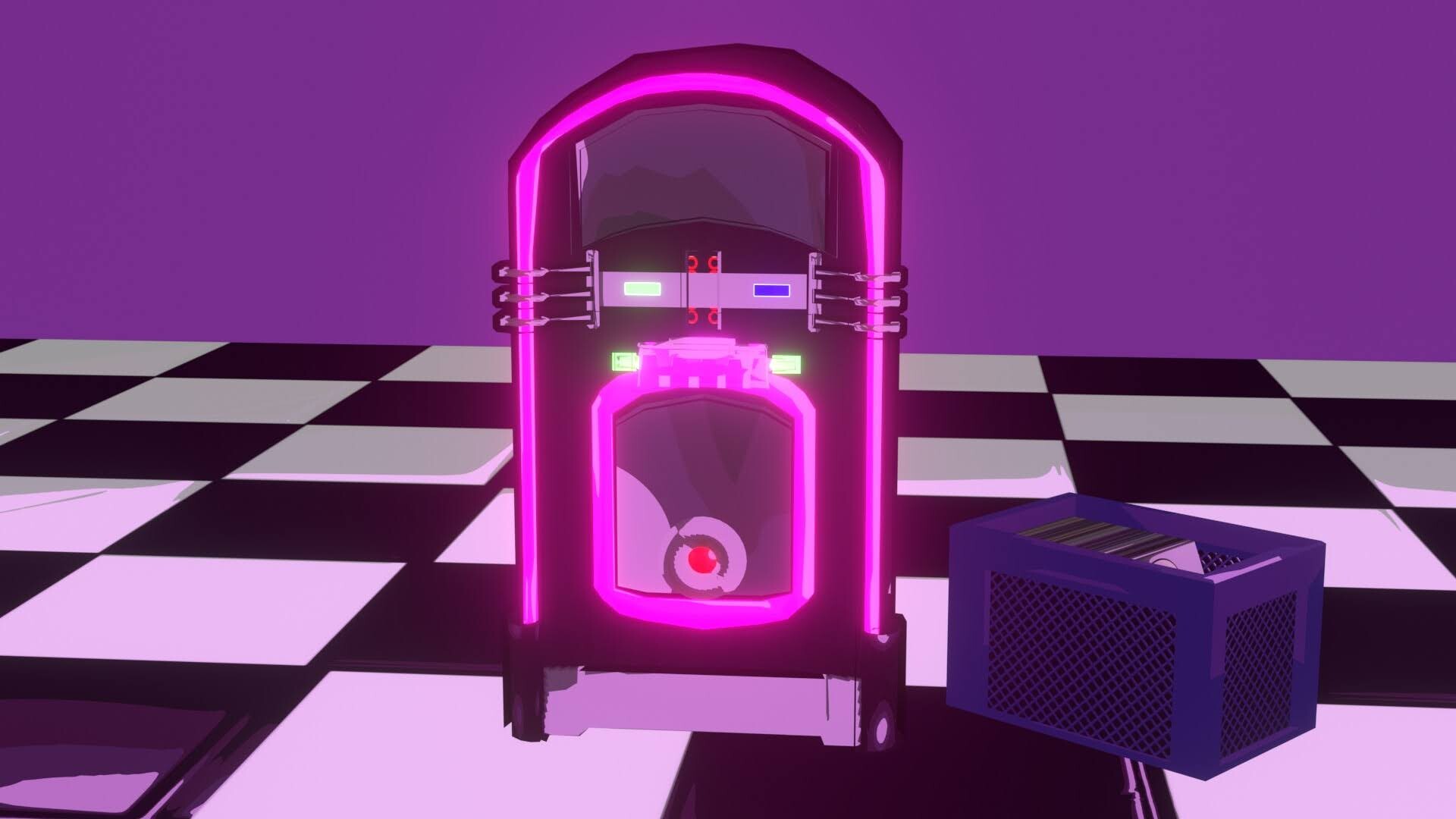 ArtStation - cartoon jukebox