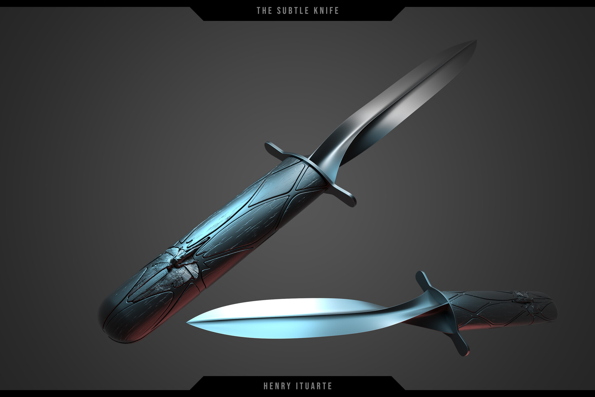ArtStation - 3D Printable "The Subtle Knife" inspired by His Dark ...
