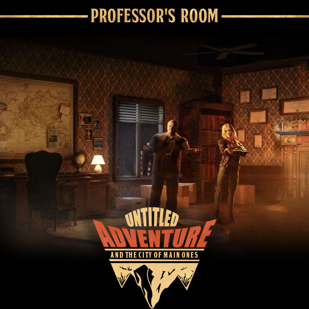 ArtStation - Untitled Adventure - Professor's Room