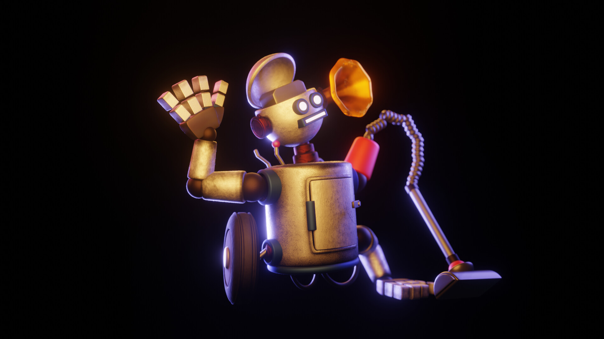 ArtStation - Quick-Fix - Badly Built Robot