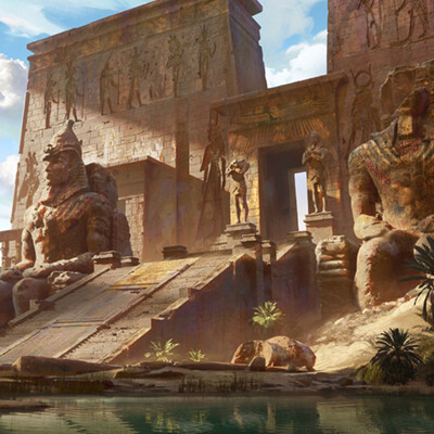 ArtStation - The golden path