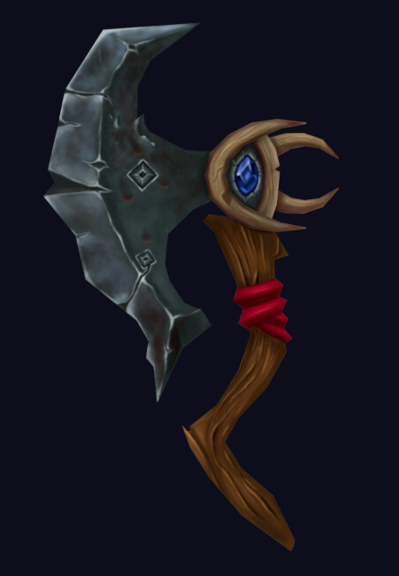 ArtStation - Stylize Evil Axe ( Hand painted)