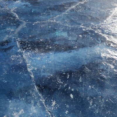 ArtStation - Frozen Lake Material