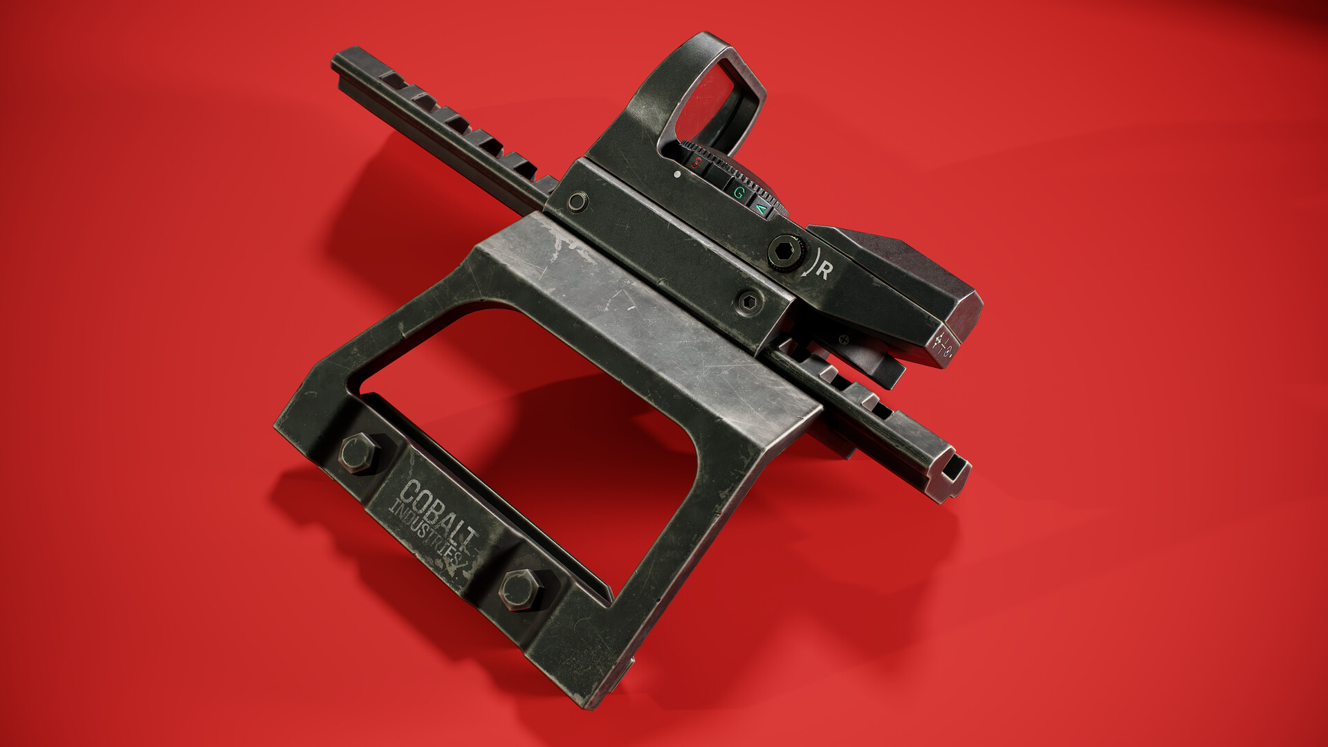 ArtStation - Red Dot Sight