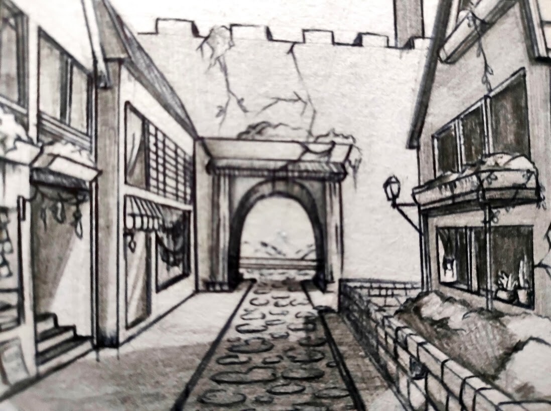 ArtStation - Perspective Drawing