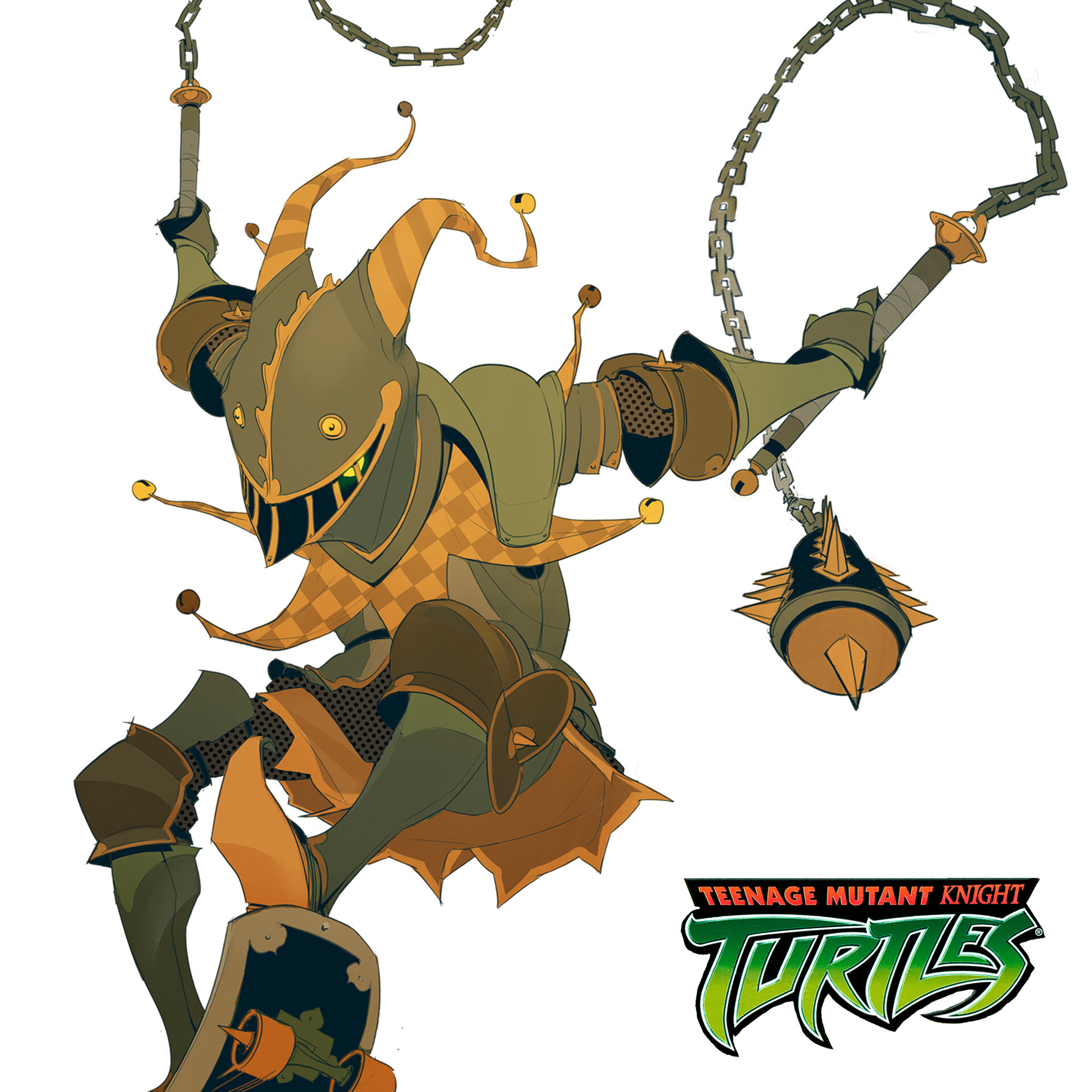 ArtStation - Teenage Mutant Knight Turtles