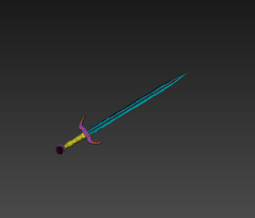 ArtStation - Stylized Sword