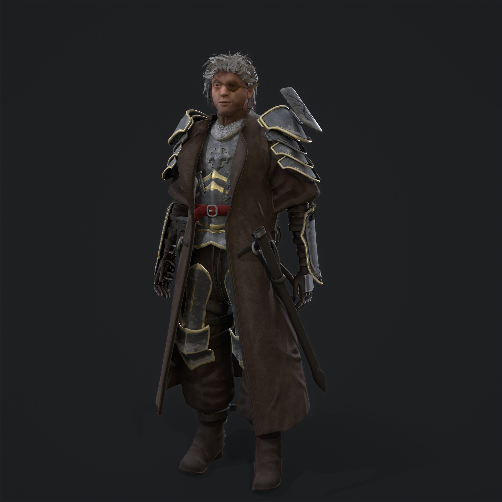 ArtStation - Fighter Character