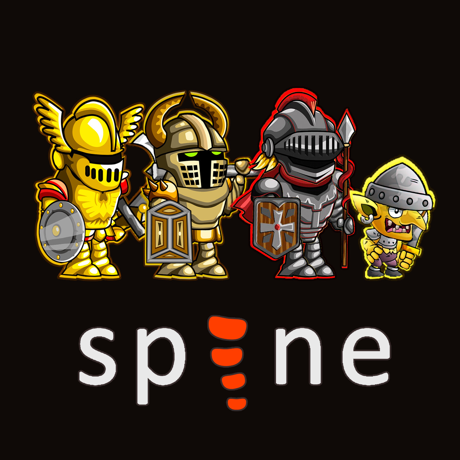 ArtStation - Knights and goblins!