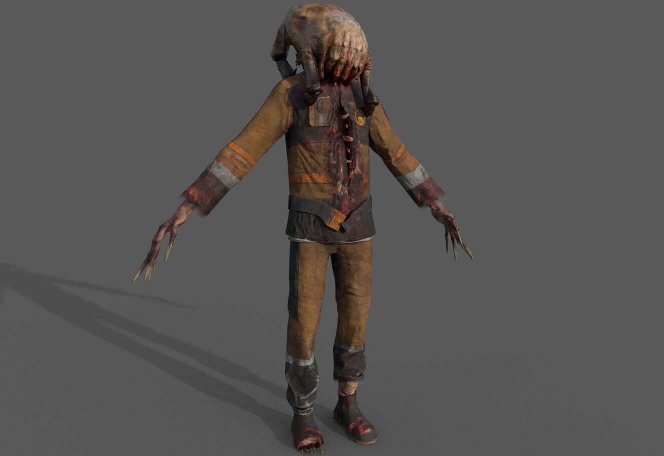 ArtStation - Maintenance Worker Zombie