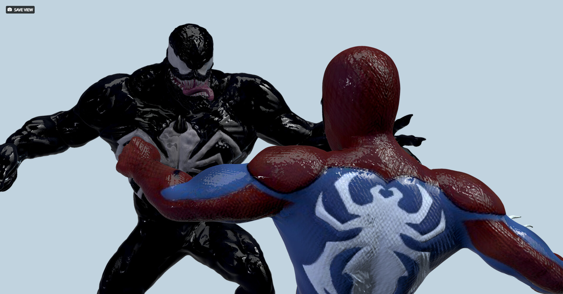 ArtStation - Spiderman vs. Venom
