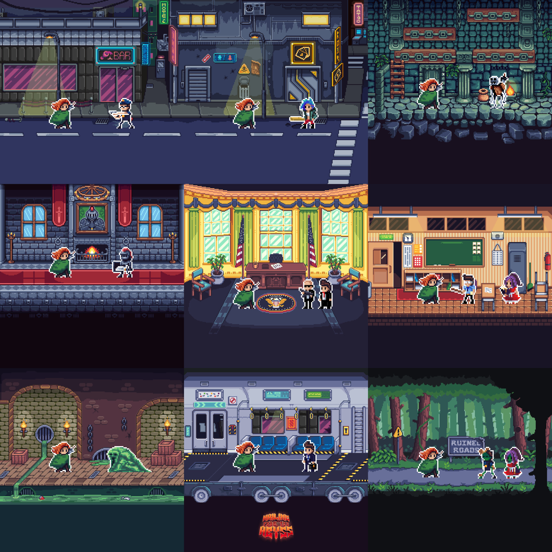 ArtStation - Hailing from the Abyss Snapshots