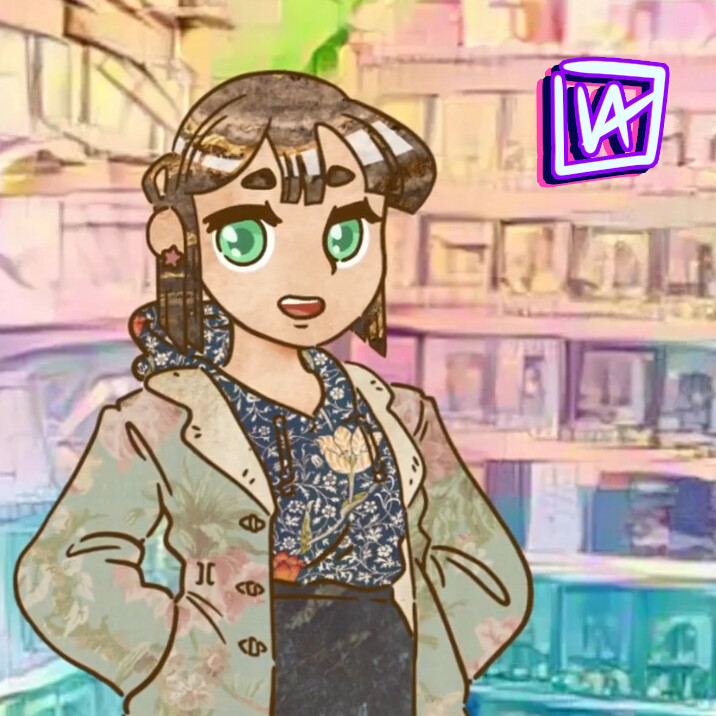 ArtStation - Visual Novel Character Animated using Live2D