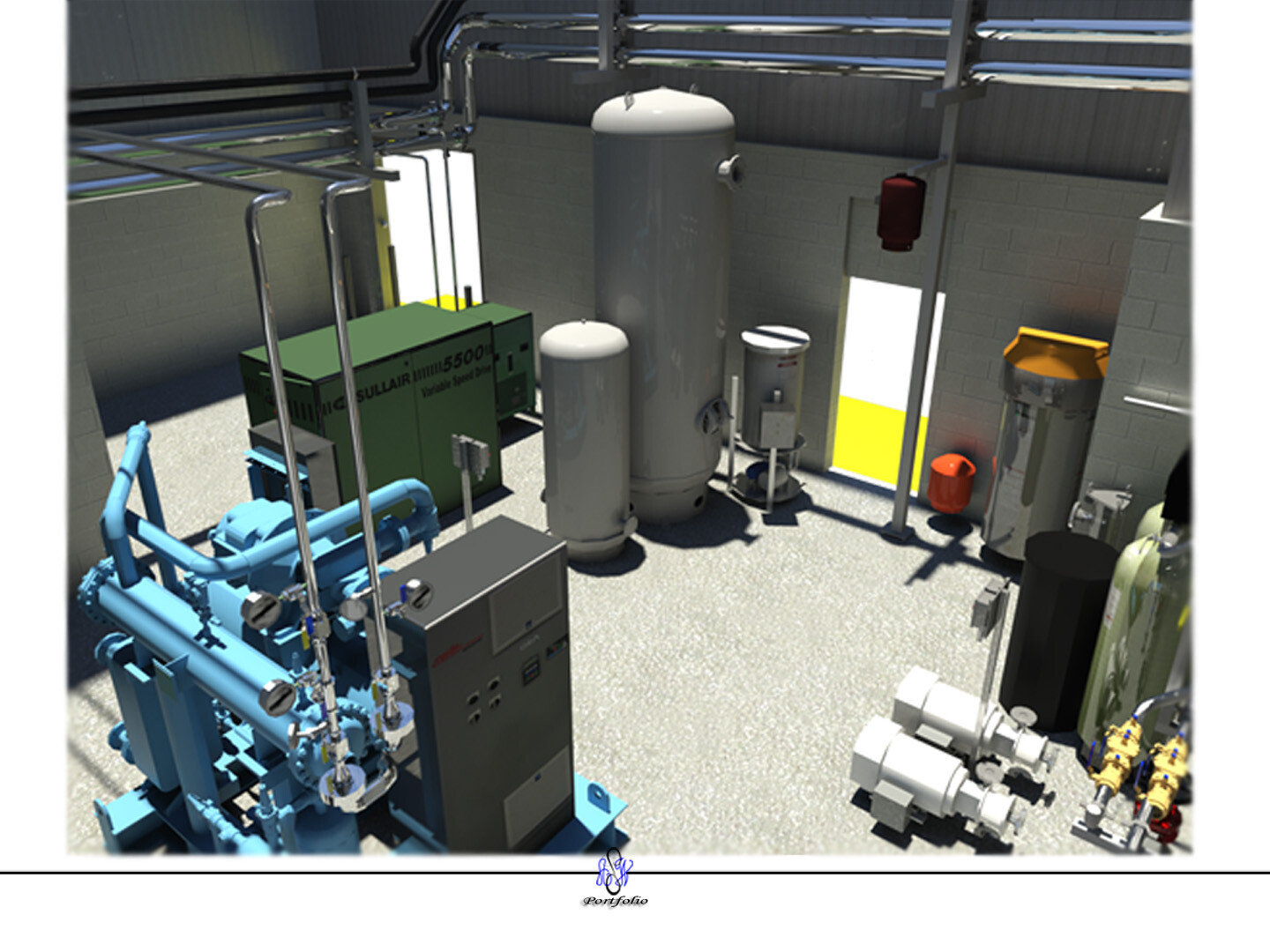 ArtStation - Unreal Engine - Manufacturing Facility