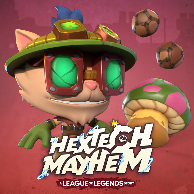 ArtStation - Hextech Mayhem: Ziggs Teemo
