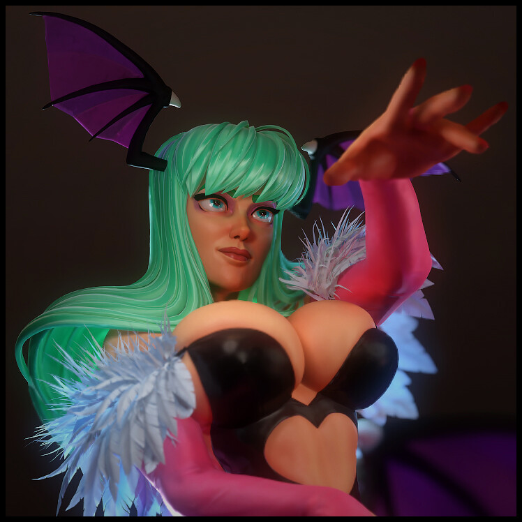 ArtStation - Morrigan Aensland - Darkstalkers