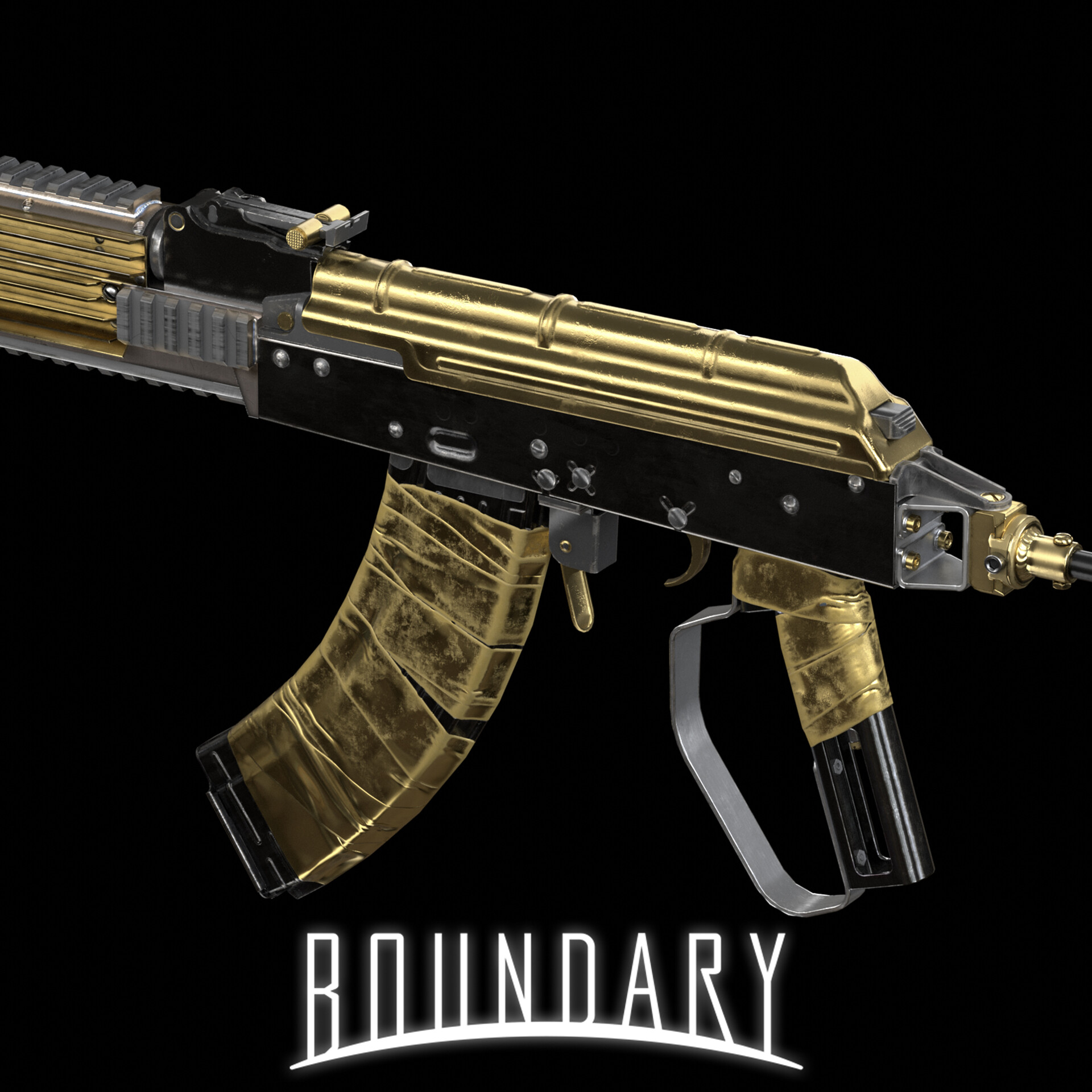 ArtStation - Boundary AKM "BlackGolden"