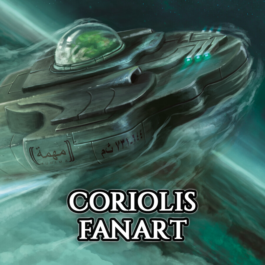 ArtStation - Coriolis - Spaceship