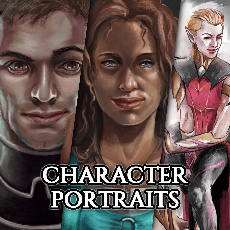 ArtStation - Character Portraits
