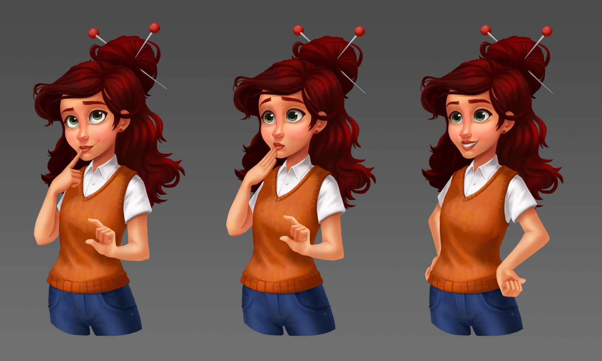 ArtStation - Original Character in Playrix style