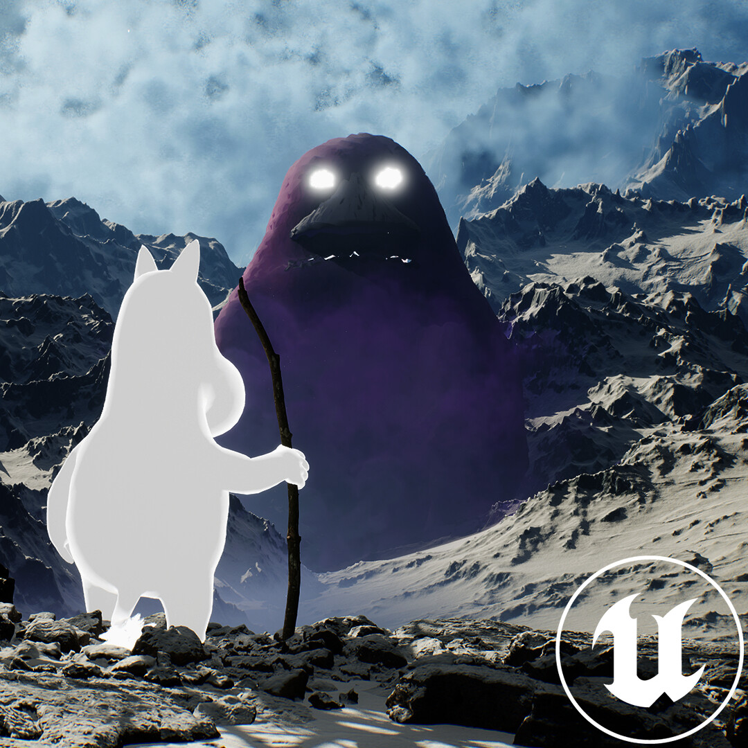 ArtStation - Moomin vs Buka - The final battle