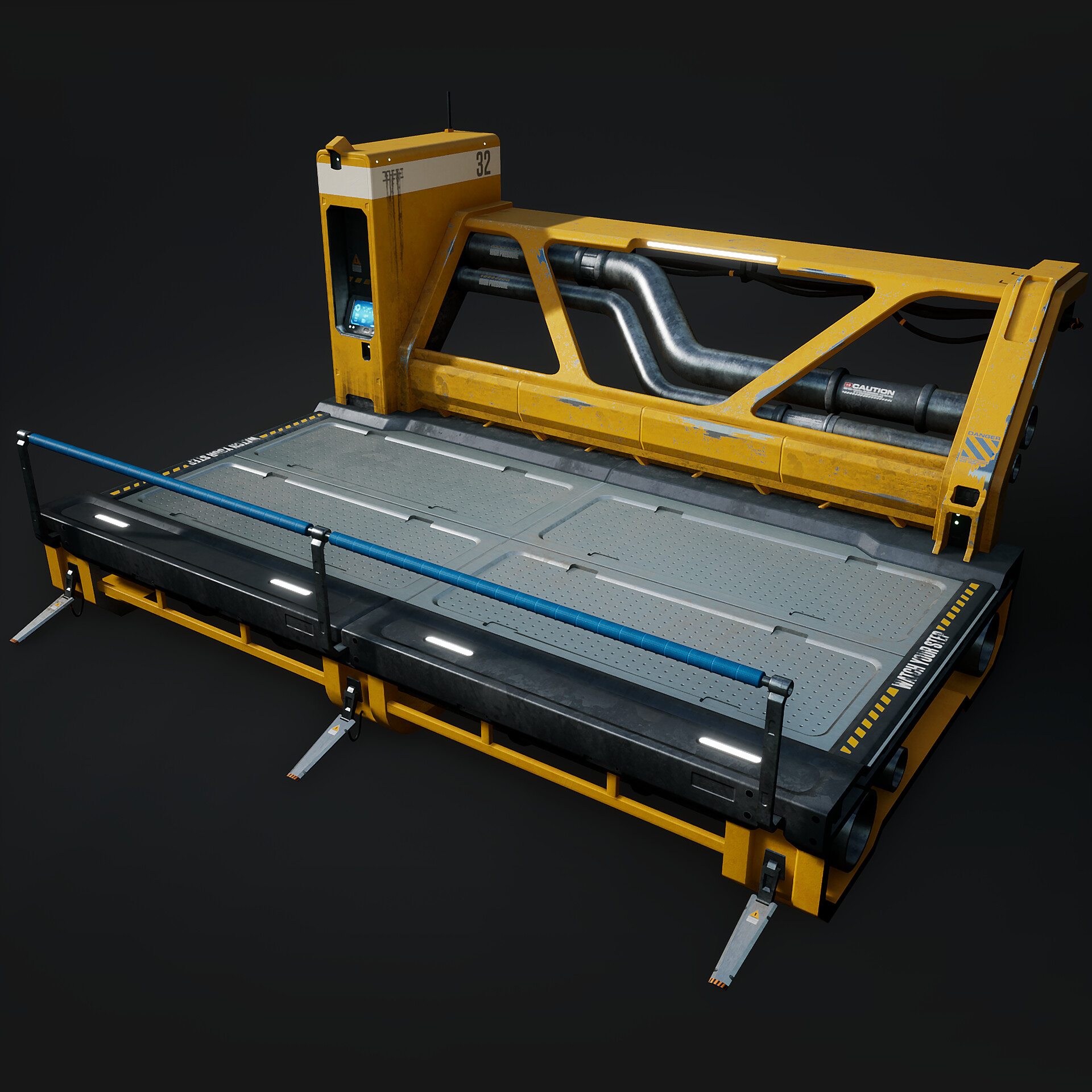 ArtStation - Sci-Fi Bridge