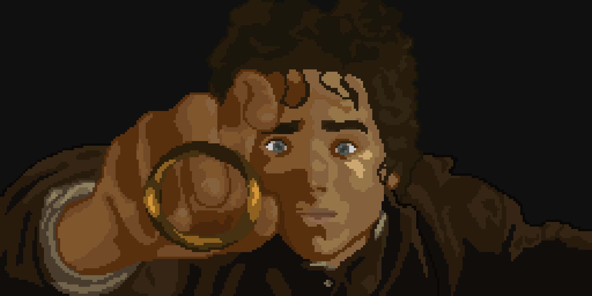 ArtStation - Frodo Baggins Pixel Art Animation