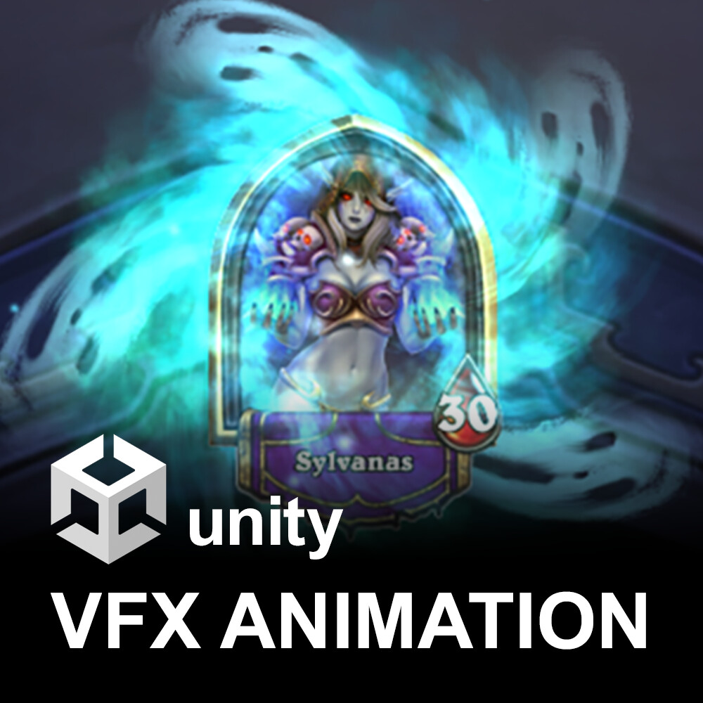 ArtStation - Hearthstone Fan made VFXs - Sylvanas hero intro