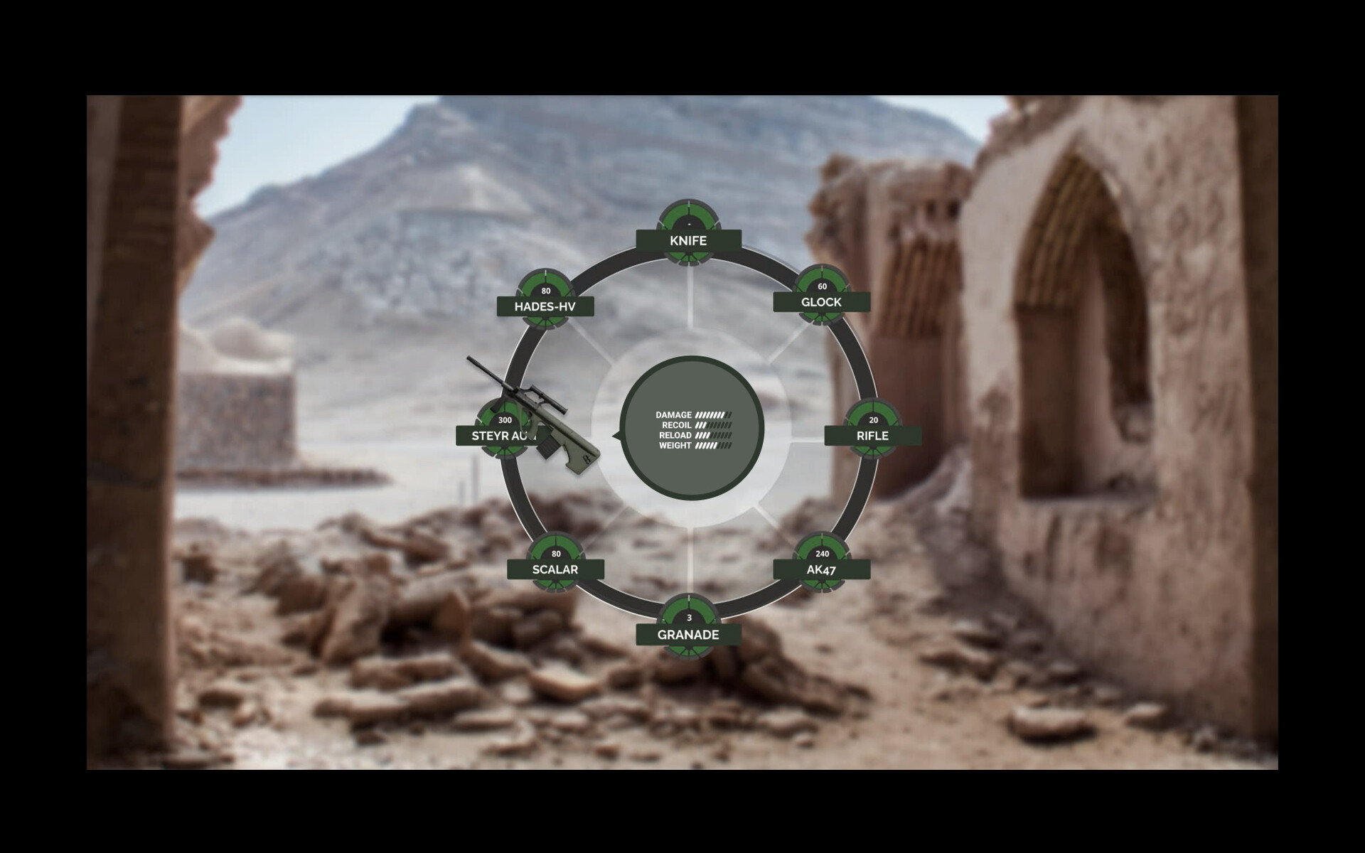 ArtStation - Radial menu - UI + interaction