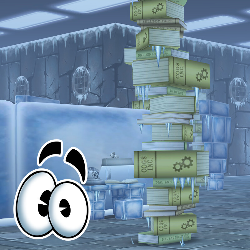 ArtStation - Toontown Rewritten - Cold Caller Cubicles Level Creator