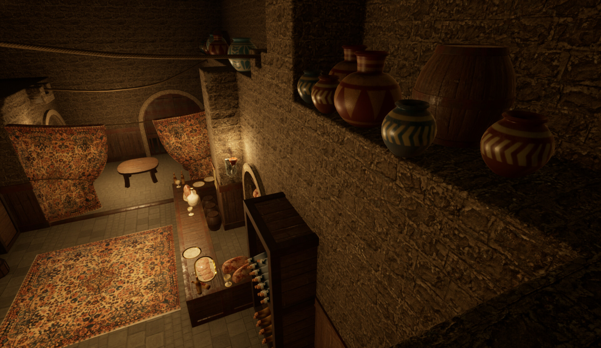 ArtStation - Zelda: Twilight Princess - Telma's Bar Environment (UE4)