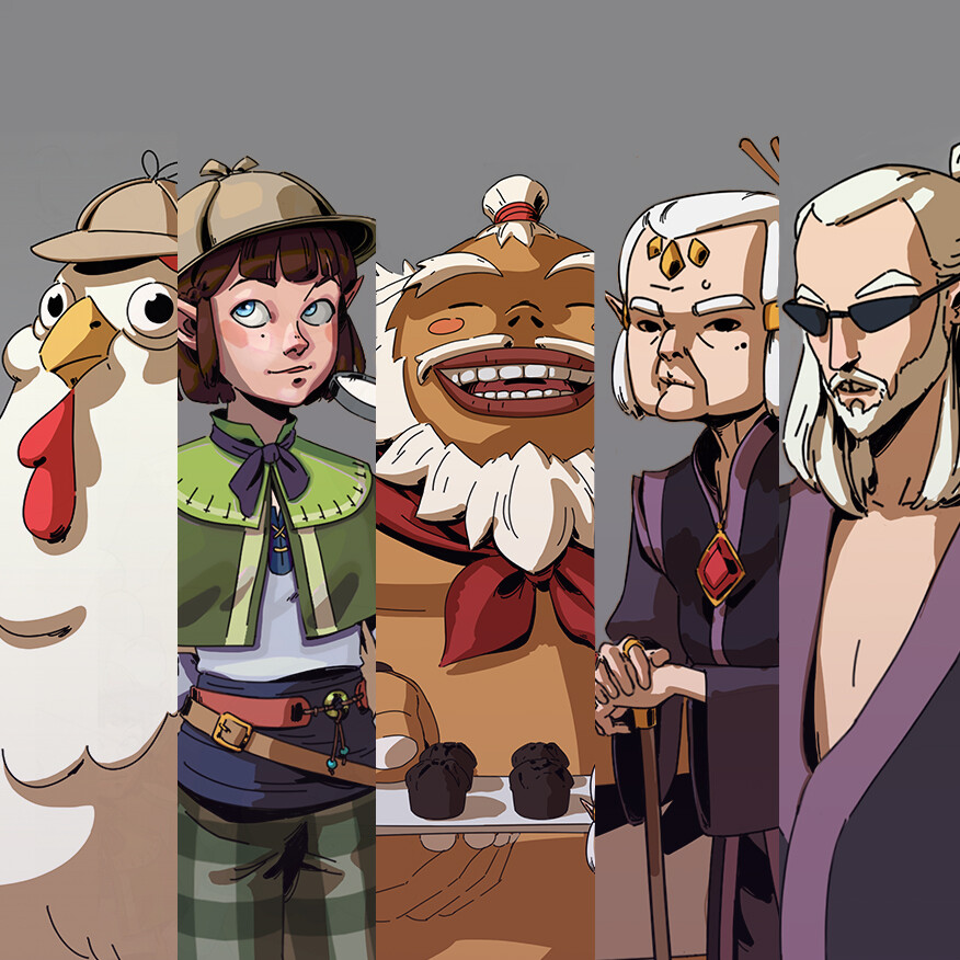 ArtStation - Hyrule's people