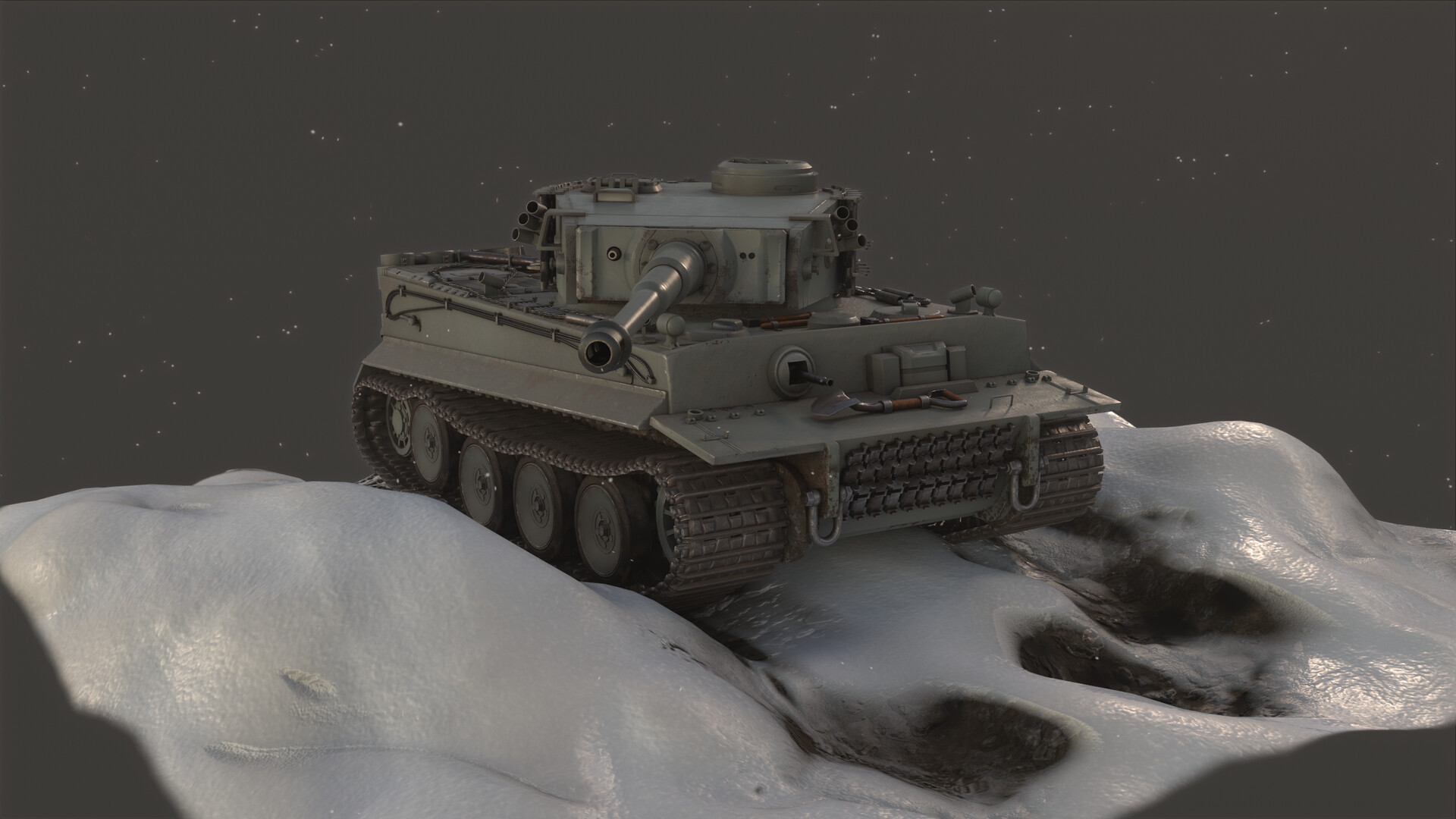 ArtStation - Tiger Tank