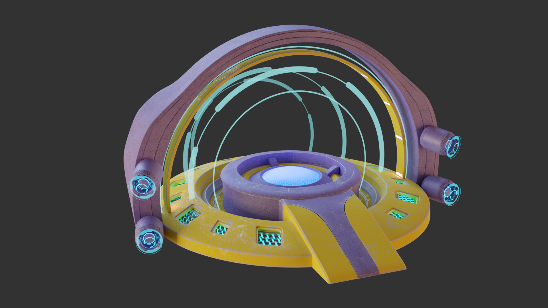 ArtStation - Ratchet & Clank: Rift Apart- Environment Prop