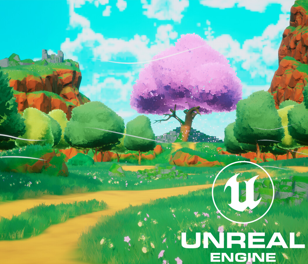 ArtStation - Stylized Environment UE4