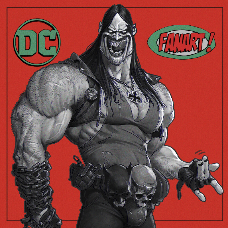 ArtStation - Lobo and Dawg - DC Fan Art