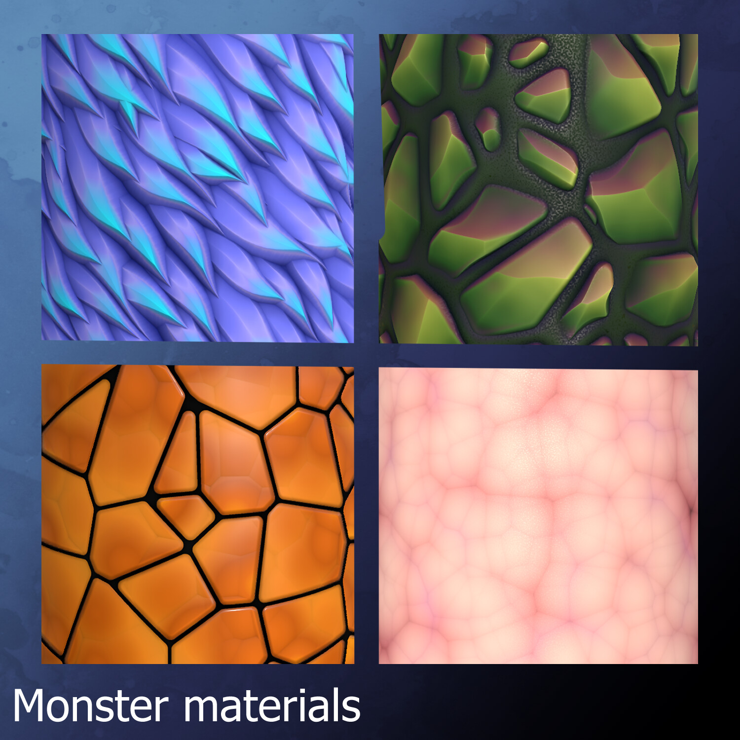 ArtStation - Monster Materials - Substance Designer